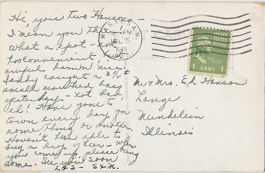 Card 10139 – Green Lake Postcards